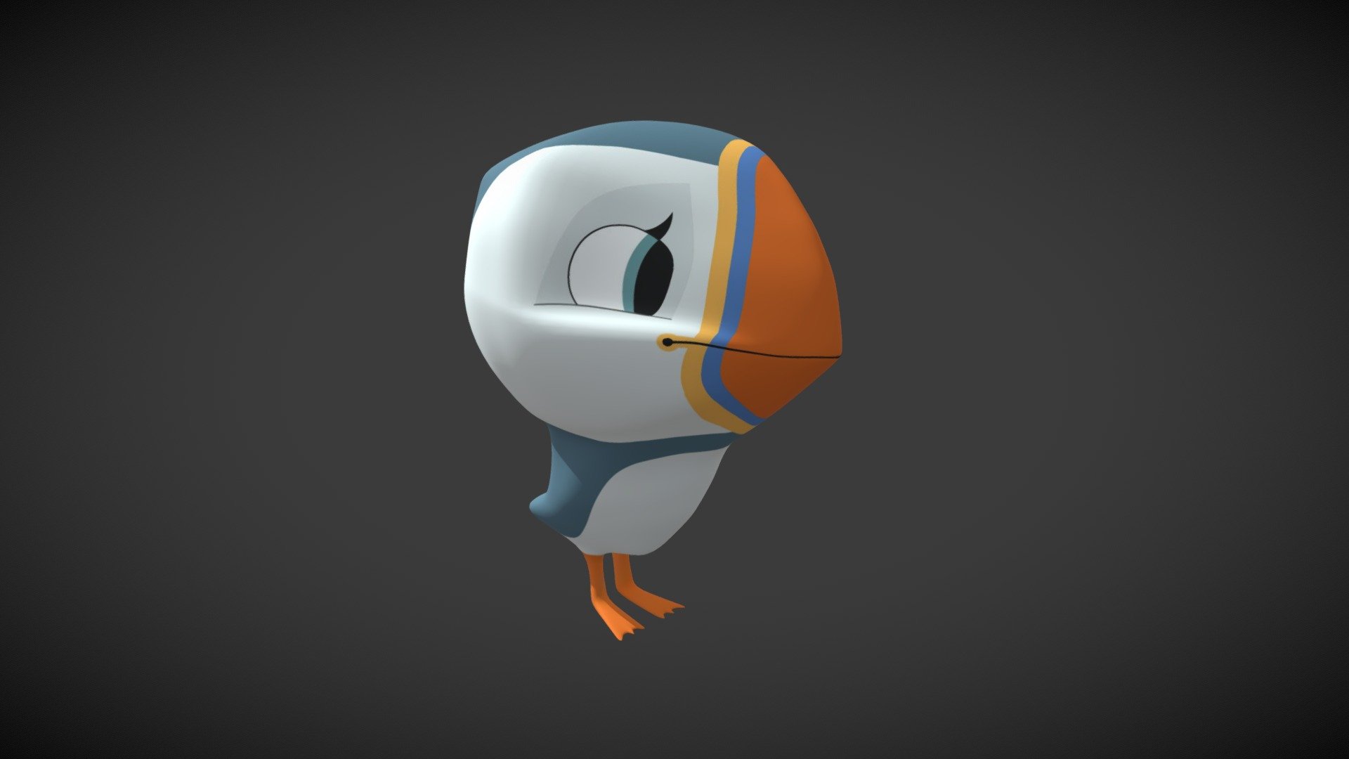 Puffin - 3D model by Wolakko [744408e] - Sketchfab
