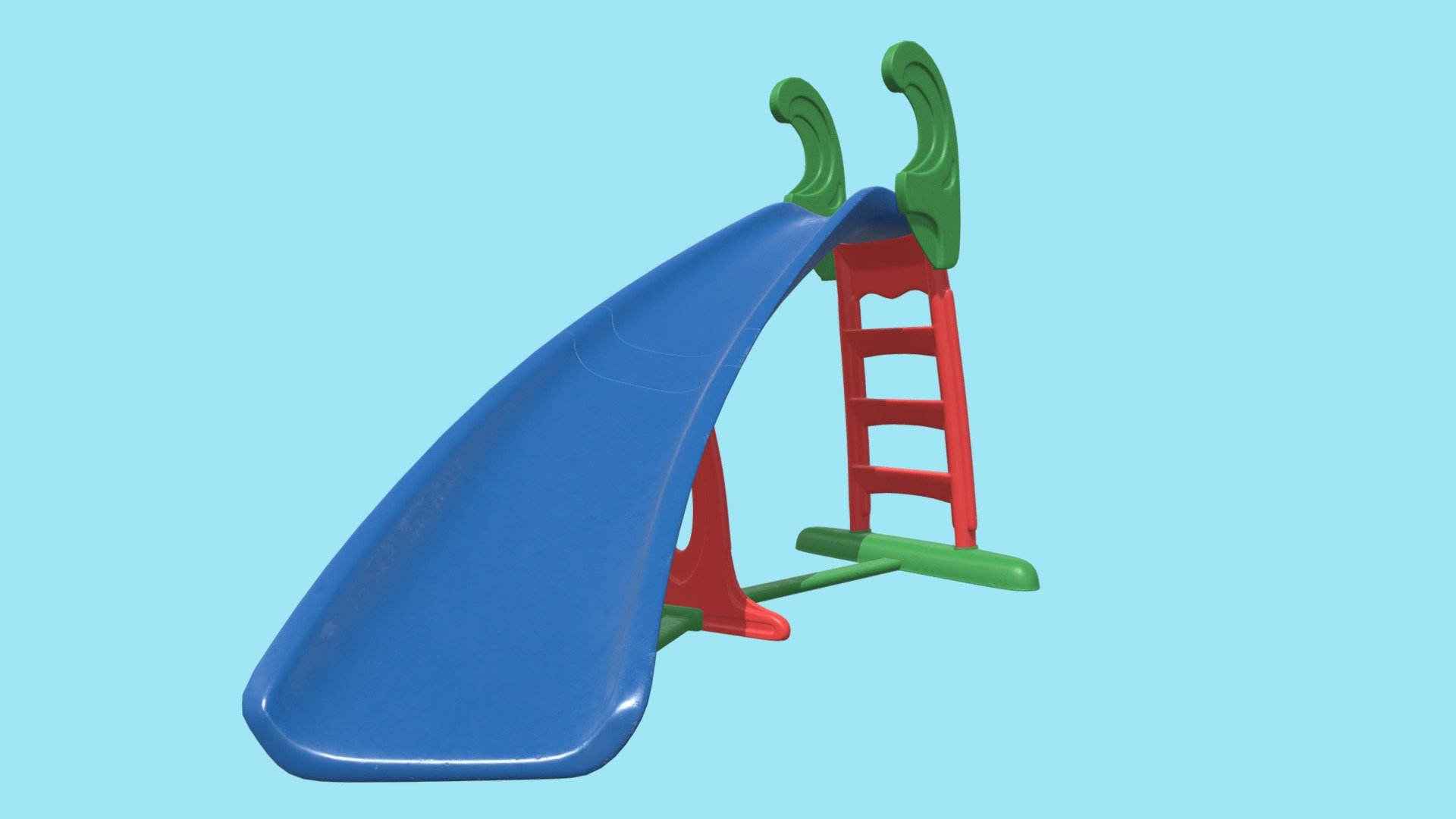 Kids Slide - Download Free 3D model by Dimension Dazzle (@Dimension ...