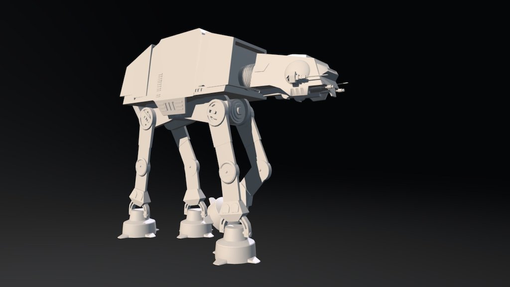 AT-AT WALKER - 3D model by Daboma3D [7444a12] - Sketchfab