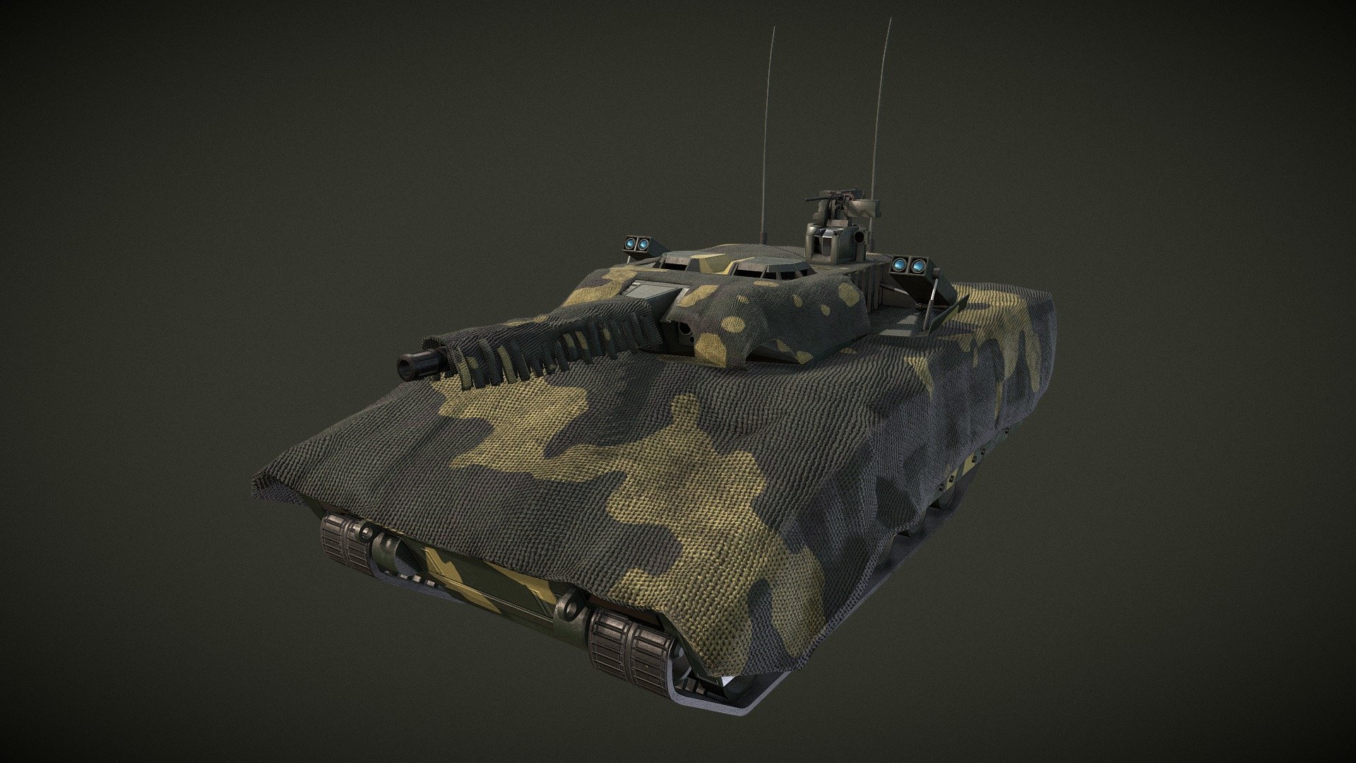 German Rheinmetall K41 Lynx IFV APC Tank Camo - Buy Royalty Free 3D ...