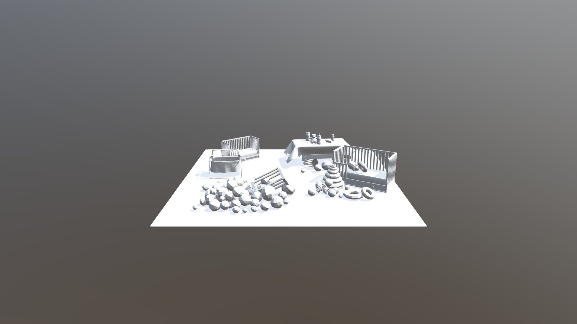 1st Scene Assets - 3D model by jiaminglulu [74450fc] - Sketchfab