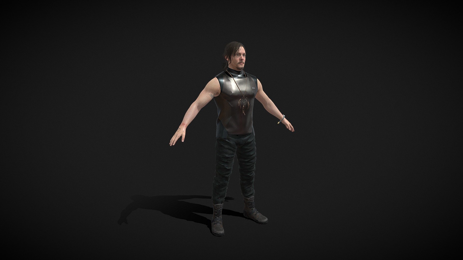 Daryl Dixon - 3D model by ryad (@stoneryad2) [74452af] - Sketchfab