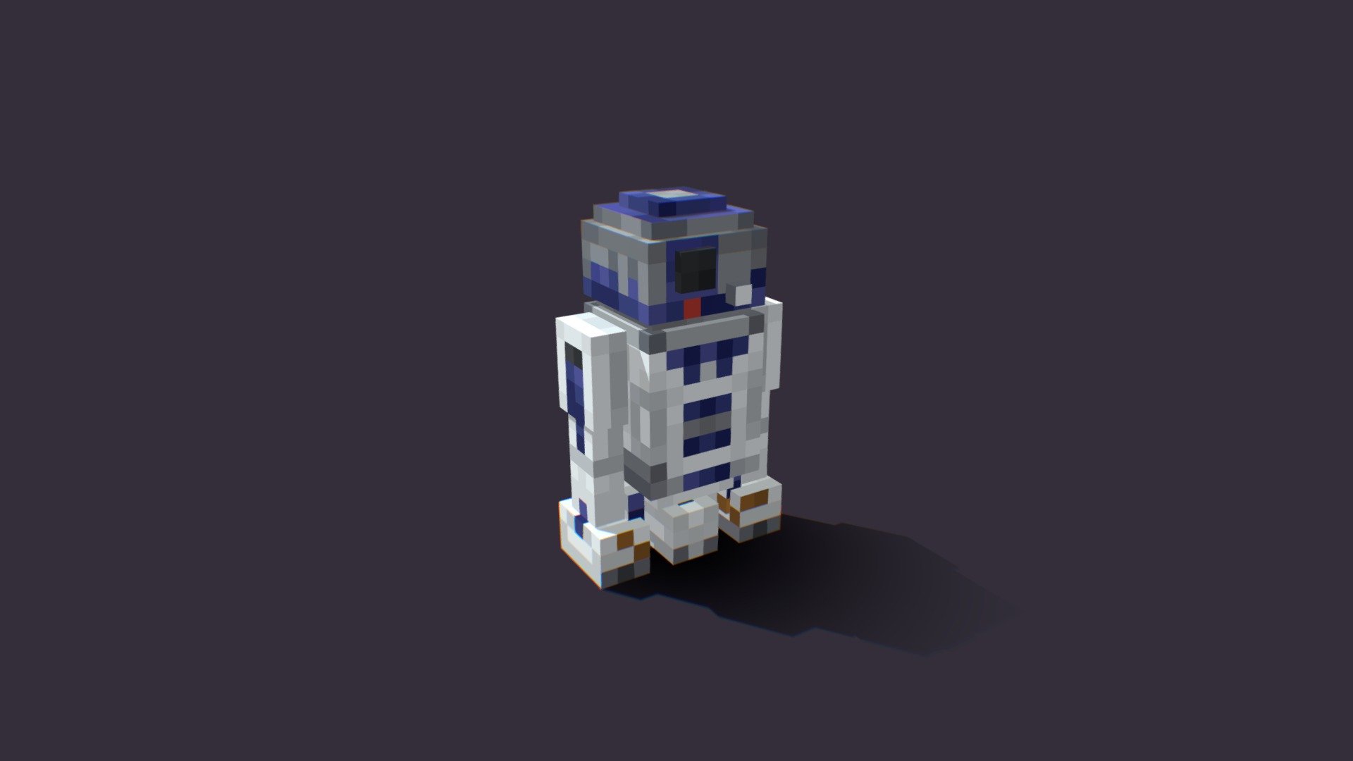 R2-D2 Minecraft - Download Free 3D model by Svet_3d (@gordon.life7 ...