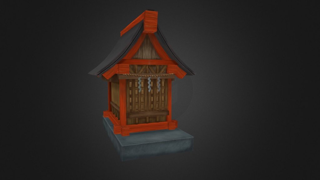Hokora - 3D model by yixiya [7446b7b] - Sketchfab