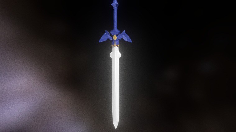 Low Poly Master Sword - Download Free 3D model by Respite [7446cb8 ...