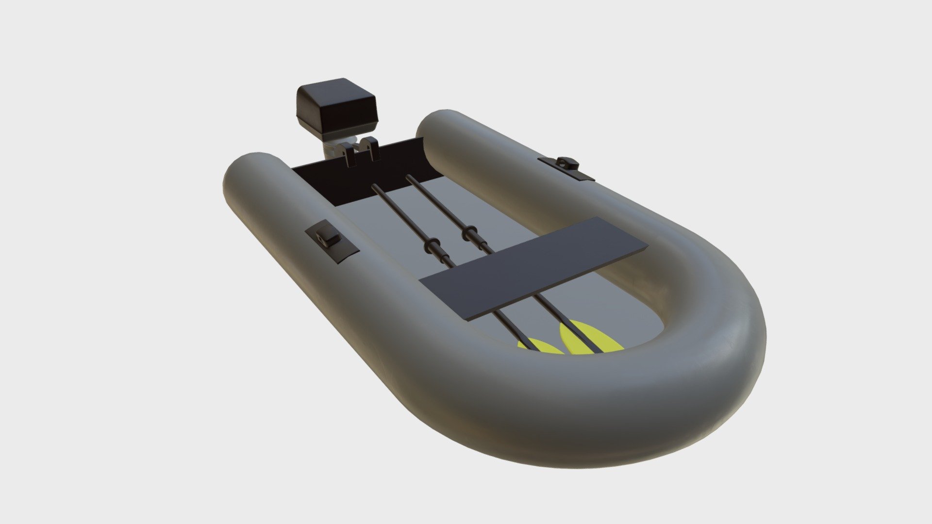 Inflatable boat base mesh - Buy Royalty Free 3D model by ...