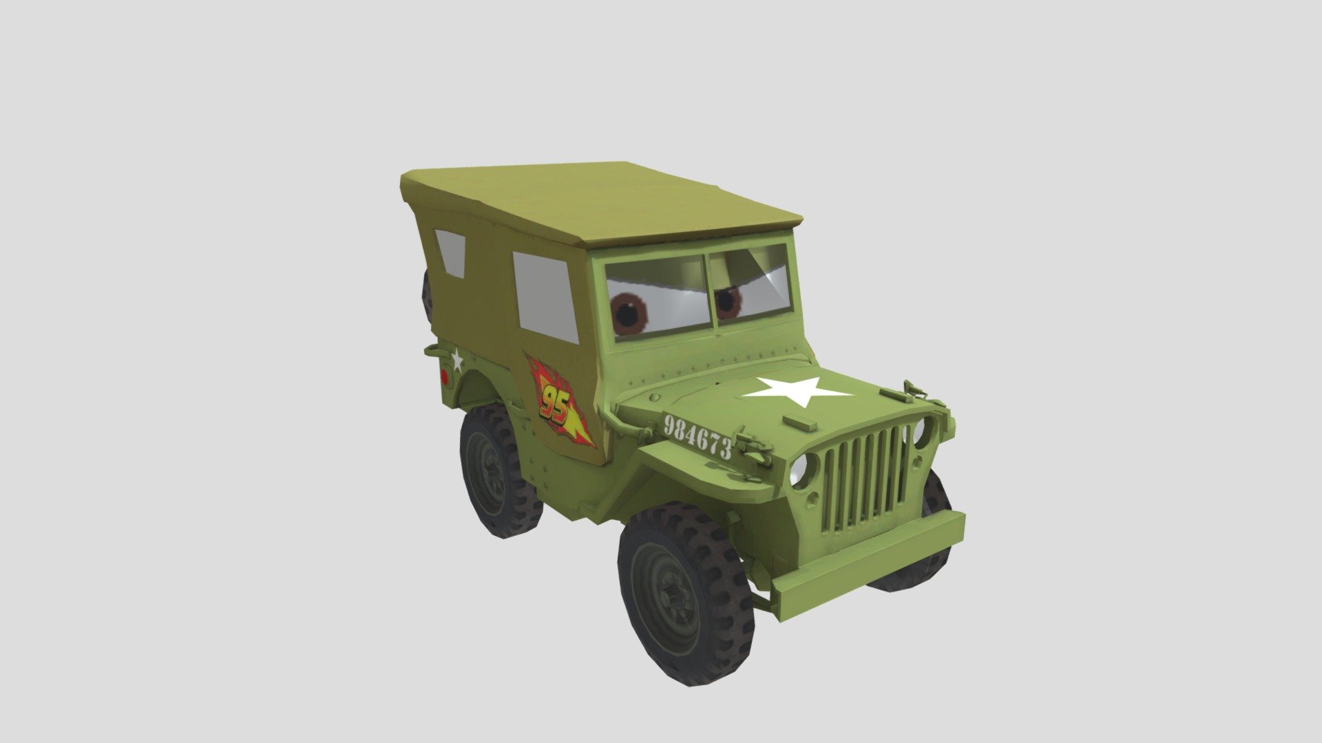 Cars 2 game wii Sarge - Download Free 3D model by carsvg1 [7449f1c ...