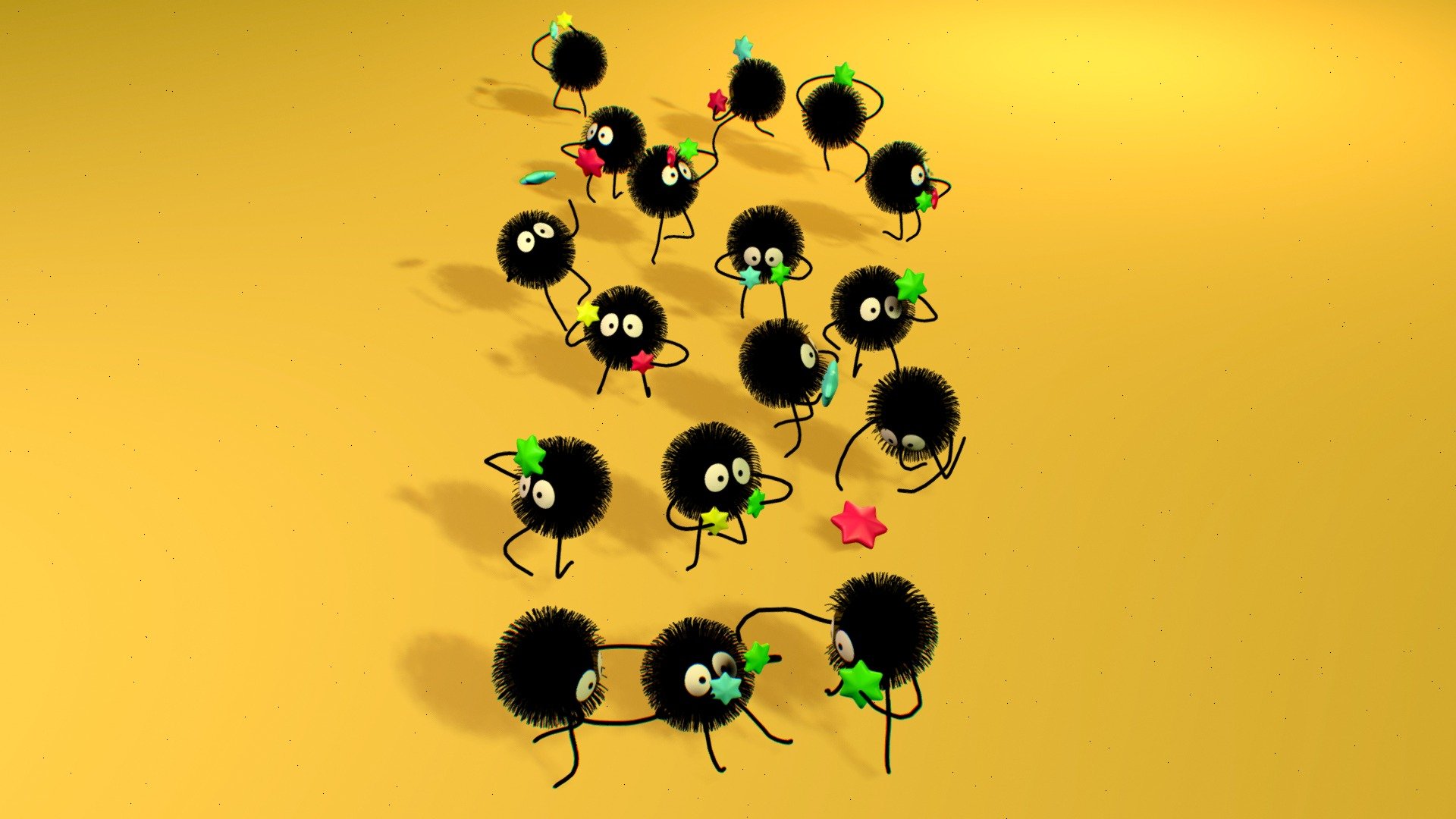 Susuwatari from Spirited Away - 3D model by istrauss10 [744b0aa ...