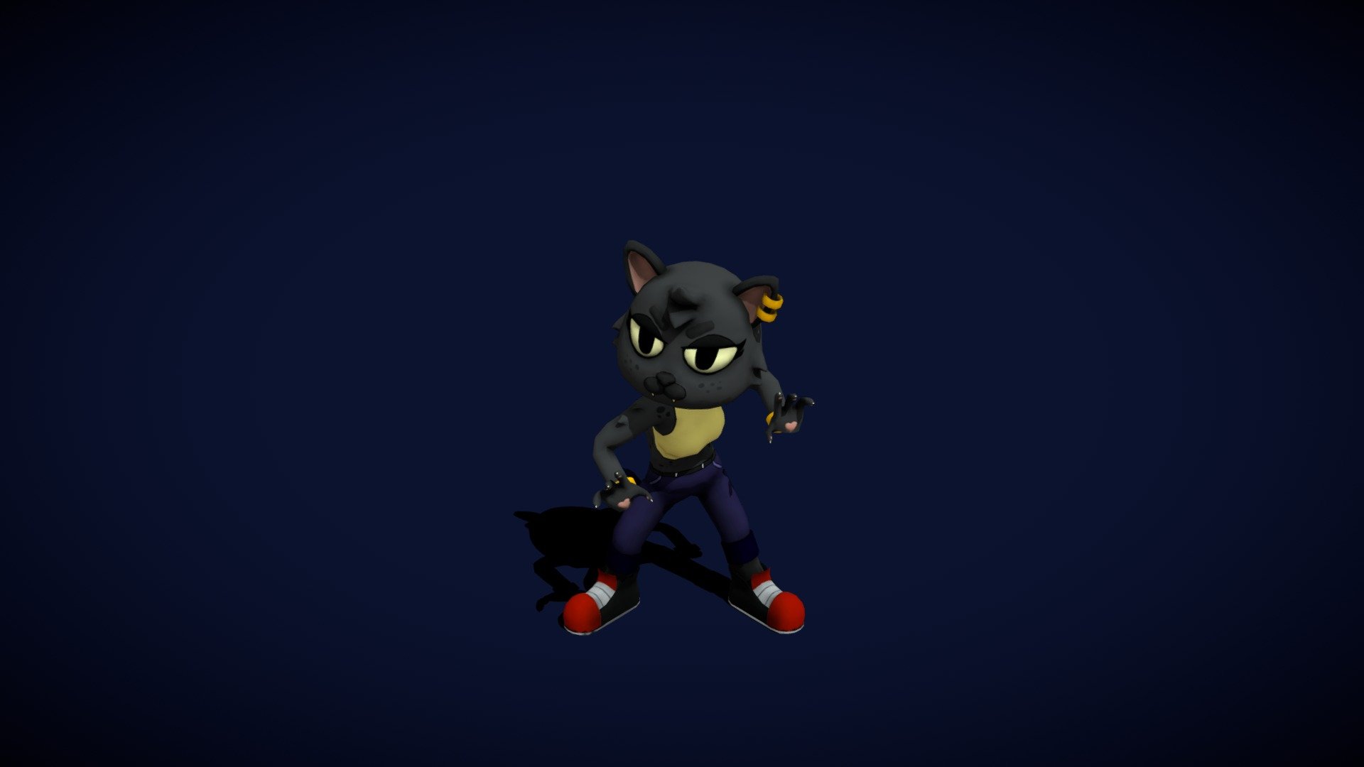 Panther Dance - 3D model by Kaiyo Lim Hong Ru (@kaiyo_lim) [744b90b ...