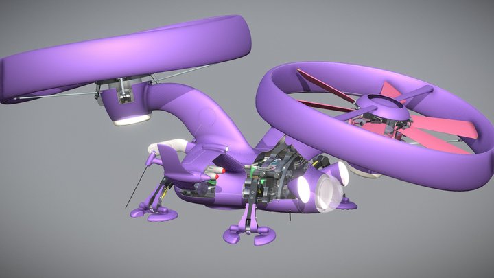 Flying-robot 3D models - Sketchfab