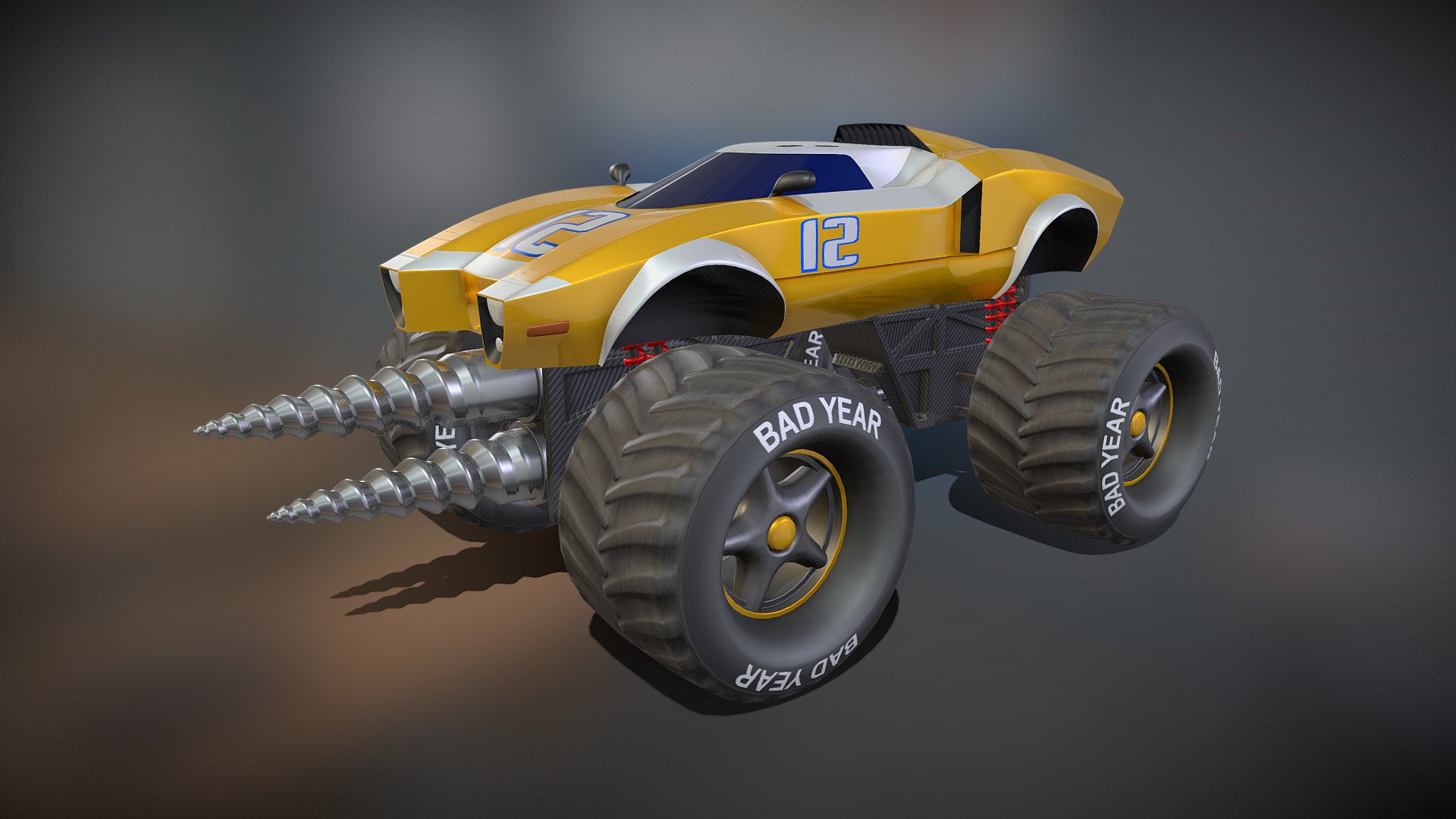 TWISTER 4 (Fanart, unofficial) - 3D model by RlyBigKitty [744fe54 ...