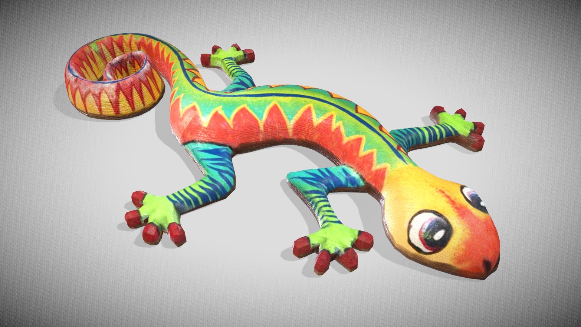 Geko - Gekino - Download Free 3D model by Francesco Coldesina ...