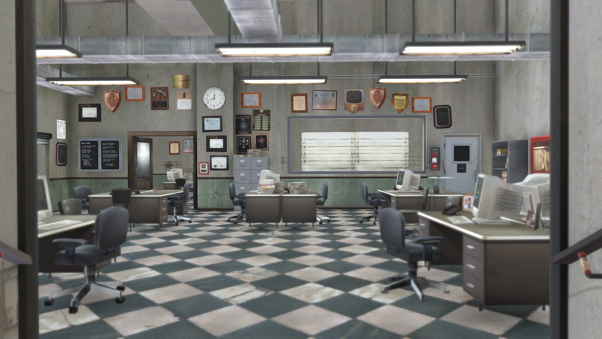 police station (inside) - Buy Royalty Free 3D model by Mostafa Ebrahim ...