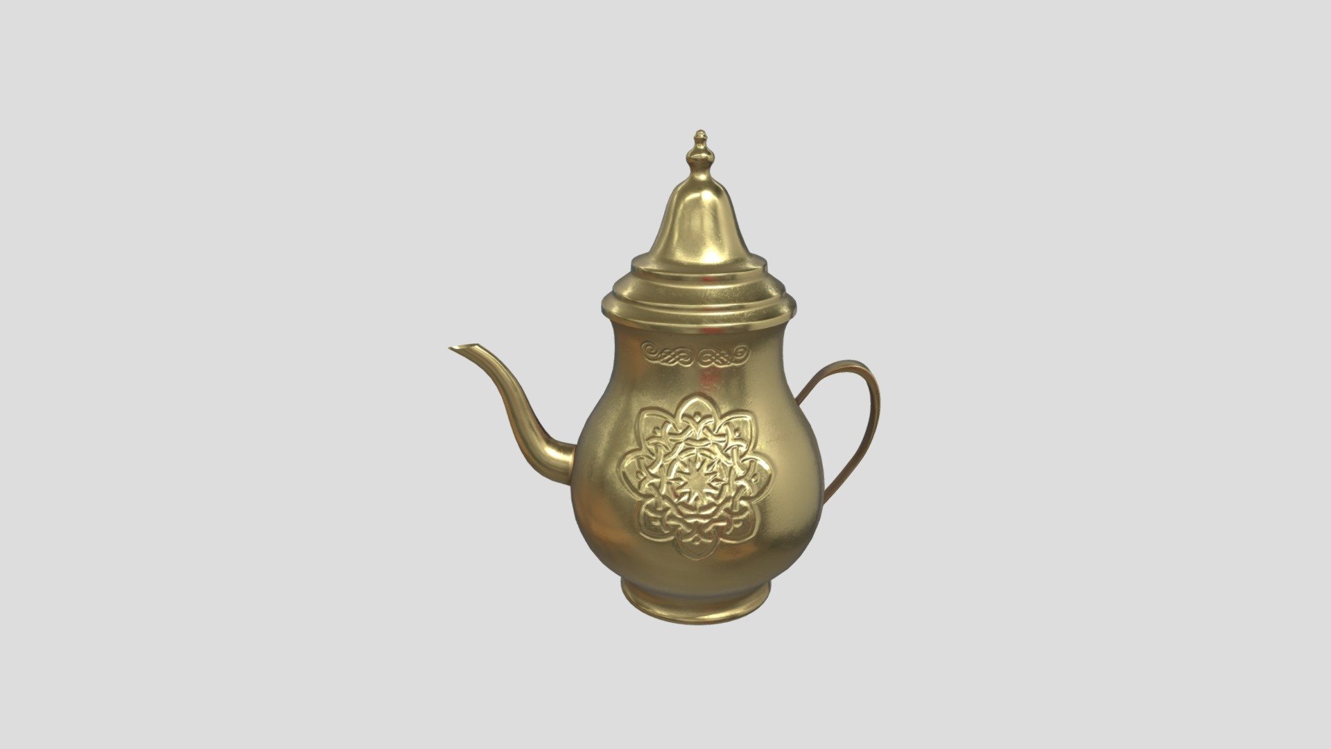 Vintage-teapot - 3D model by roman119966 [7453fb8] - Sketchfab
