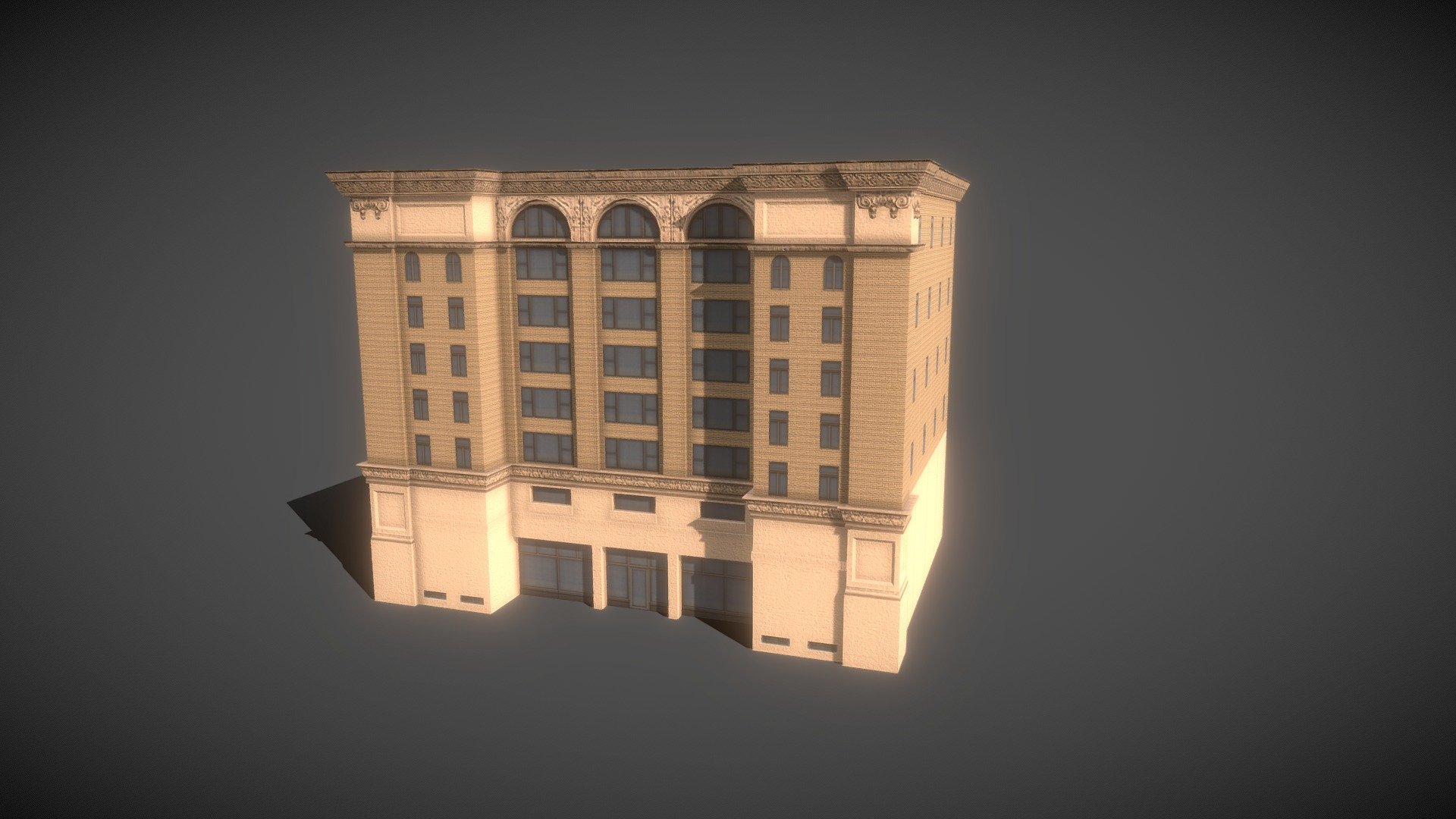 Modualr building_2 - 3D model by komov [7455d84] - Sketchfab