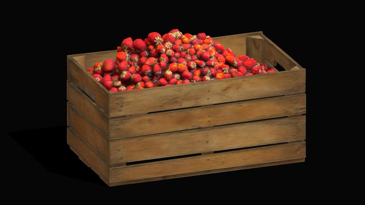 Strawberries 3D models - Sketchfab