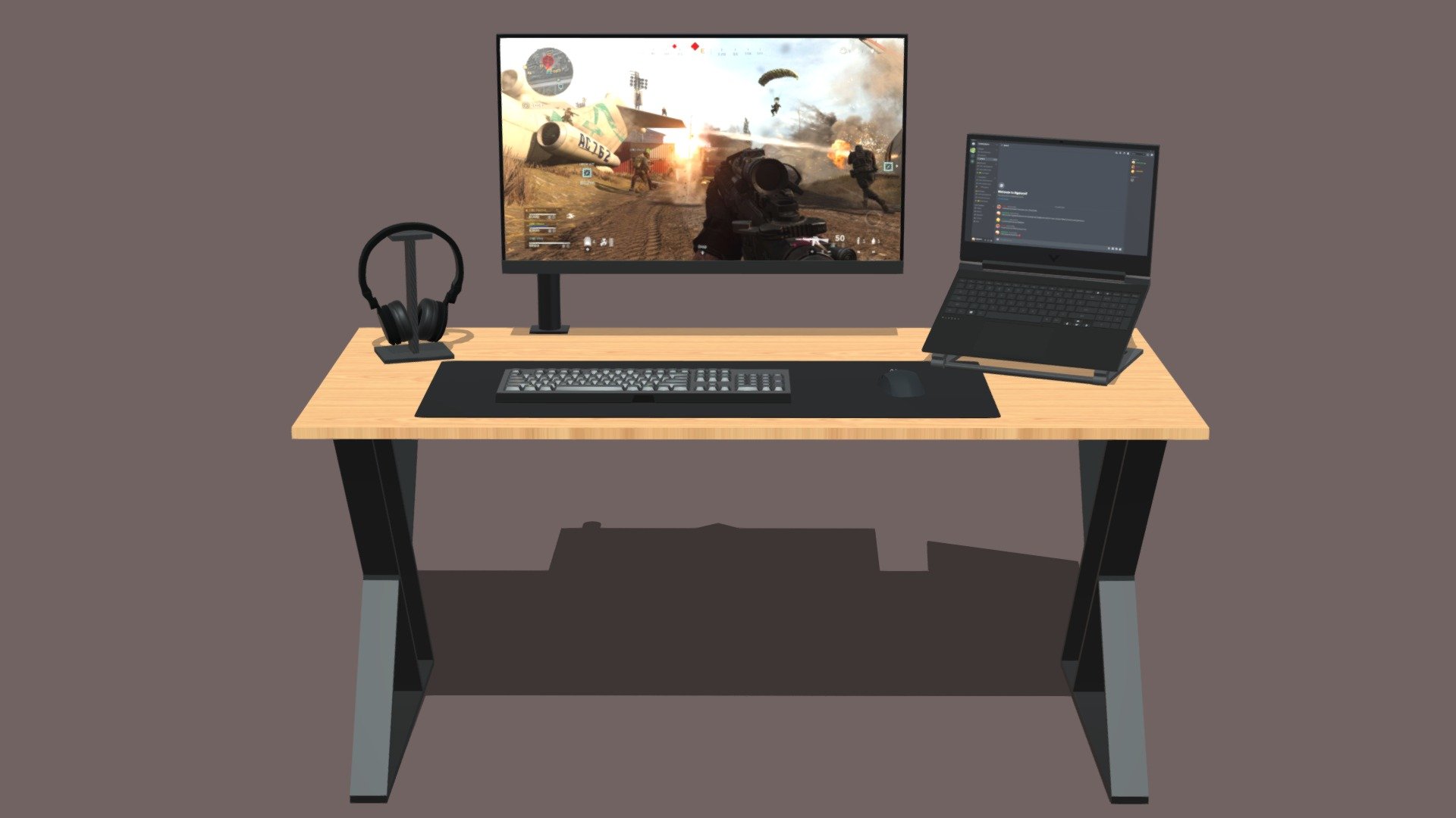 Gaming Desktop - 3D model by LagzDesign [7456bfe] - Sketchfab