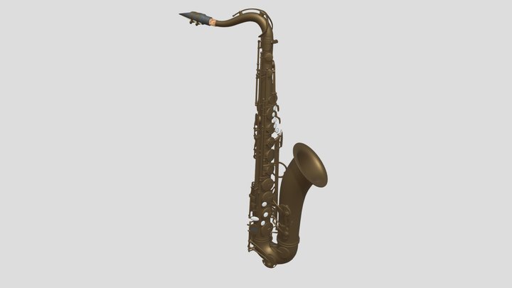 Saxophone 3D models - Sketchfab