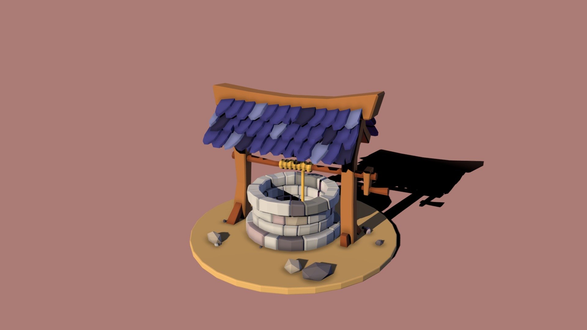 Low Poly Well - Download Free 3D model by Alberto Sicilia ...