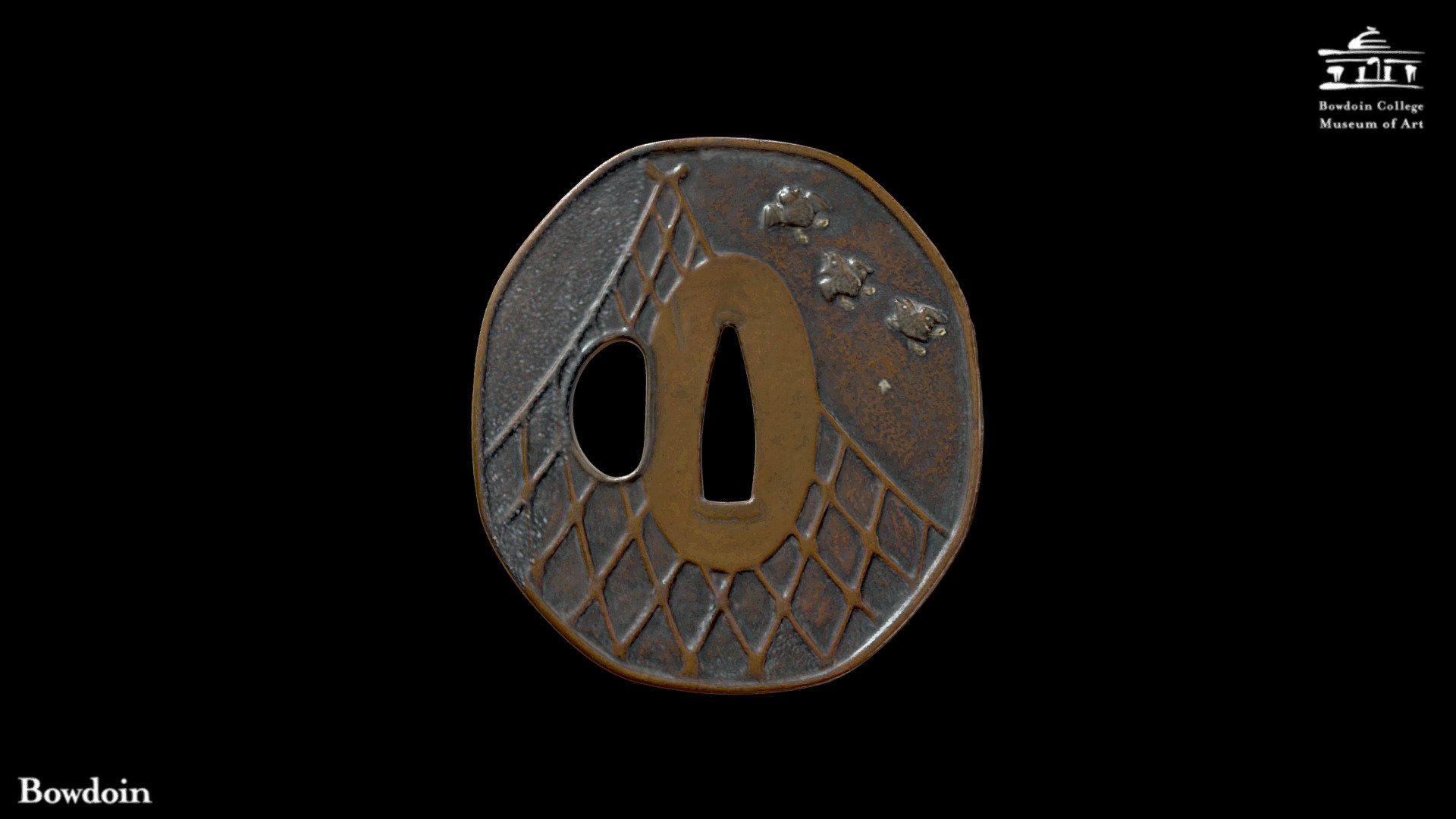 Sword Guard (Tsuba) - 3D model by Bowdoin College Museum of Art ...