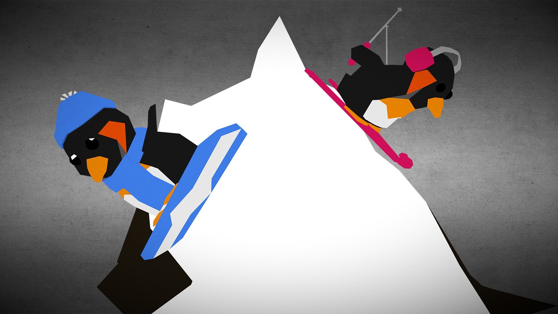 Penguin Winter Sports - 3D model by jwg15f [7458ef1] - Sketchfab
