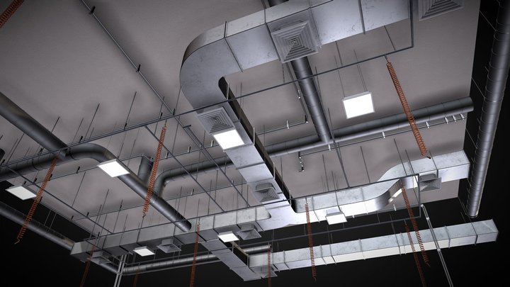 Ceiling-light 3D models - Sketchfab