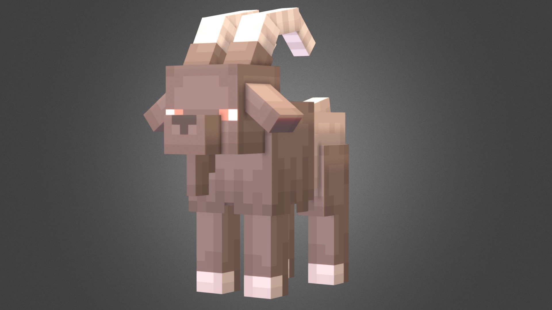 Ibex - Custom Minecraft Goat Model - 3D model by jessdragon12 [7459778 ...