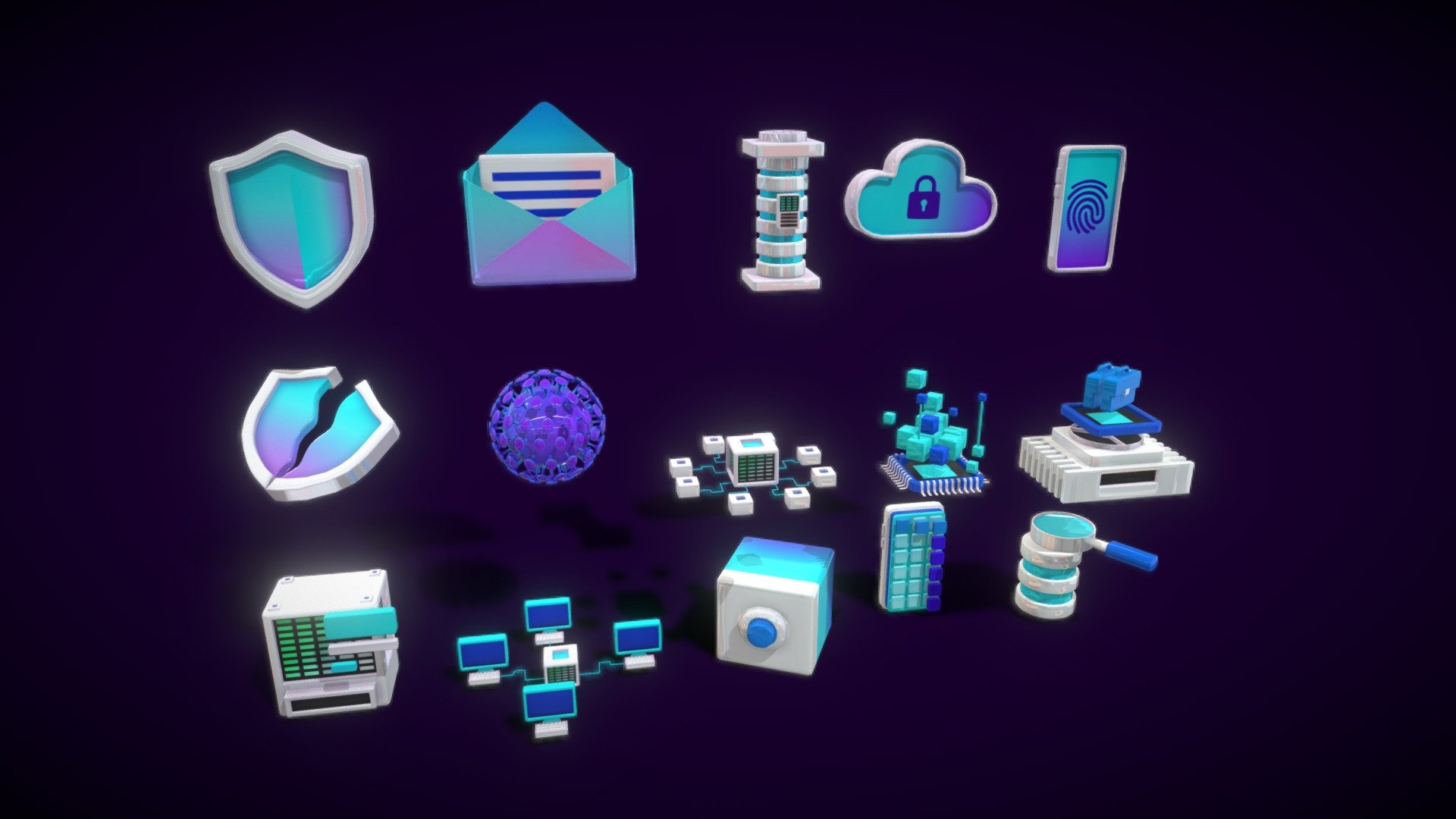 3D Button Collections7 - Buy Royalty Free 3D model by V5 (@sakurav ...