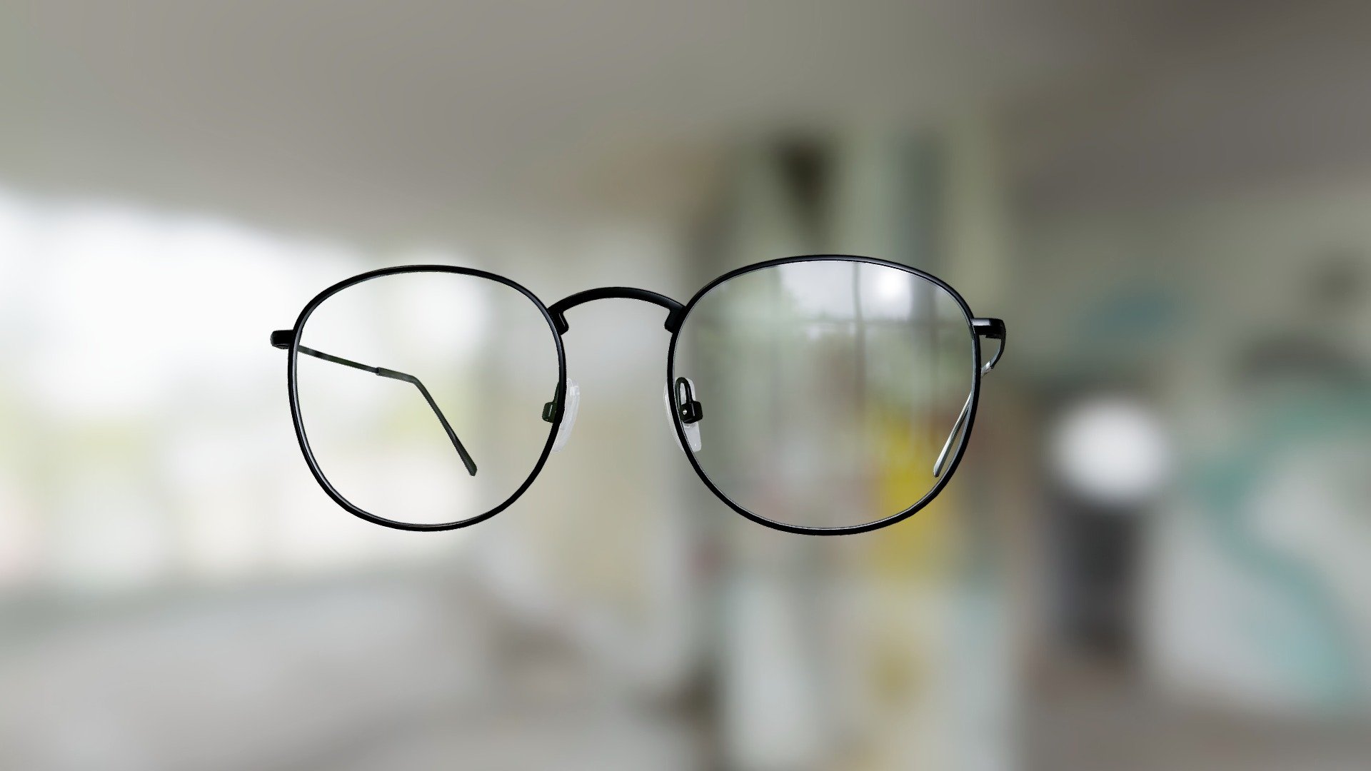Generic Metal Frame Wellington Glasses (Black) - 3D model by VirTry ...