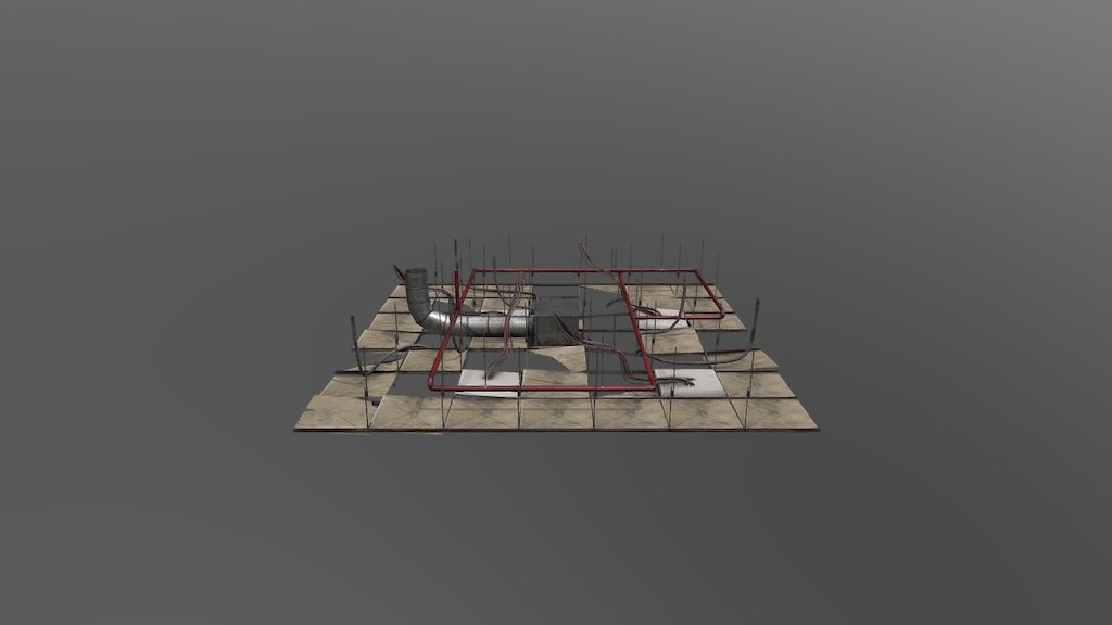 Ceiling Tiles - 3D model by pauliu3 [745b3b8] - Sketchfab