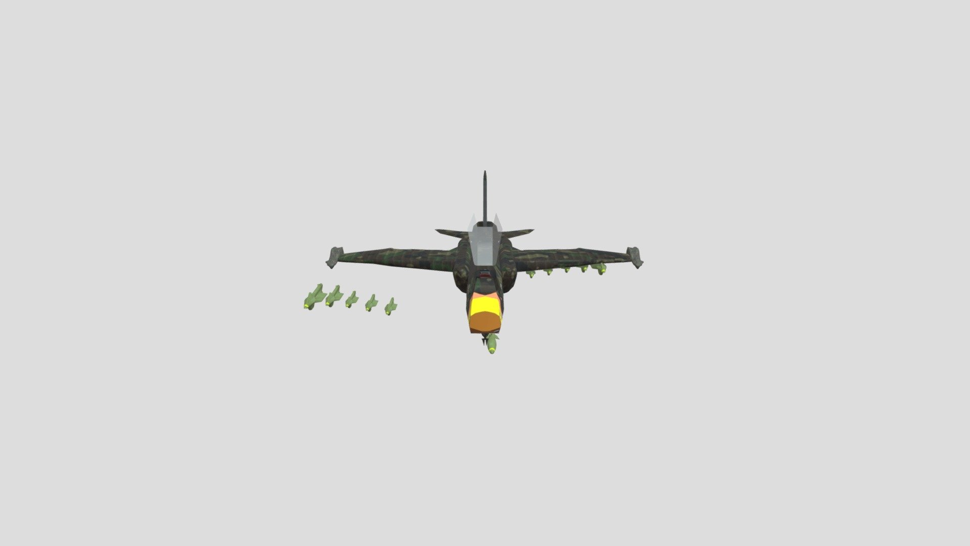 Fight Airplane RIG (Arnold,Redshif,Rendrmn,Vray) - Download Free 3D ...