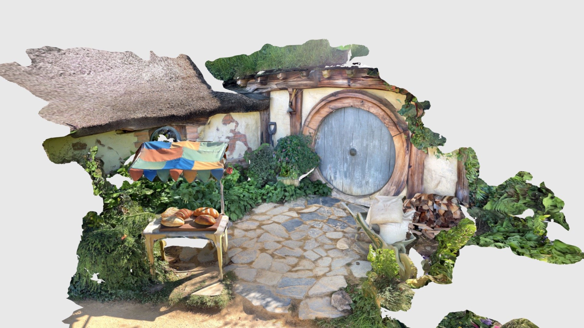 Hobbit House - Download Free 3D model by SuperGrover [745b9d7] - Sketchfab