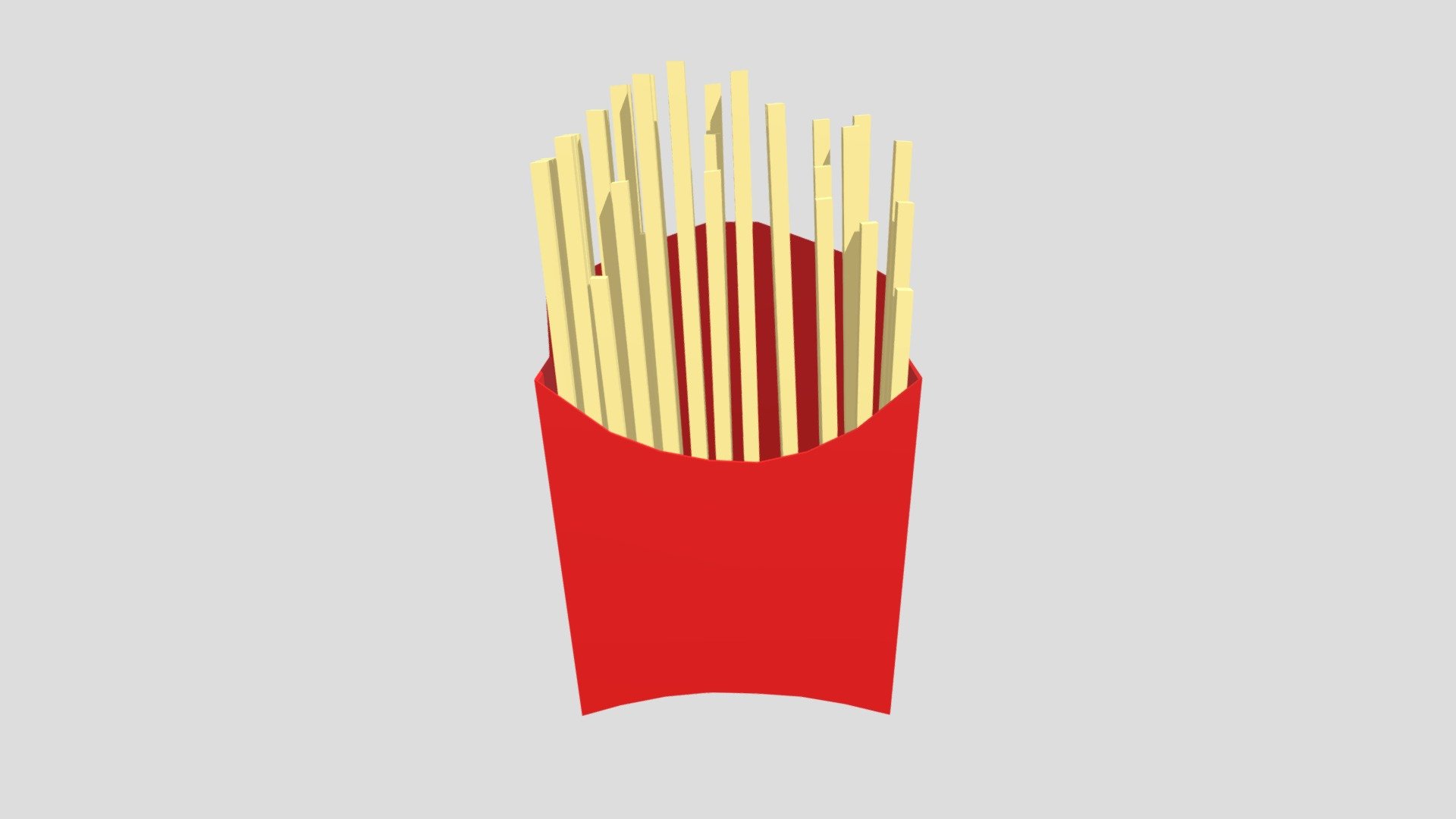 French Fries - Download Free 3D model by matheusDsouza14 [745ca4b ...