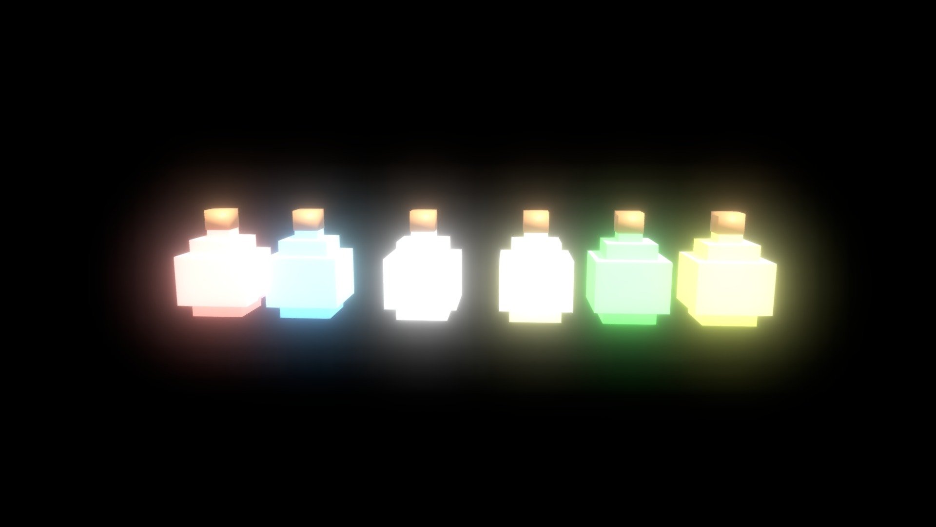 Minecraft Potions - Download Free 3D model by misha (@mi.4ik) [7460411 ...