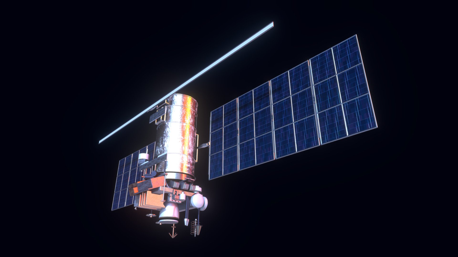 Meteor-M2 No.2 - Download Free 3D model by tashtego [7463bc7] - Sketchfab