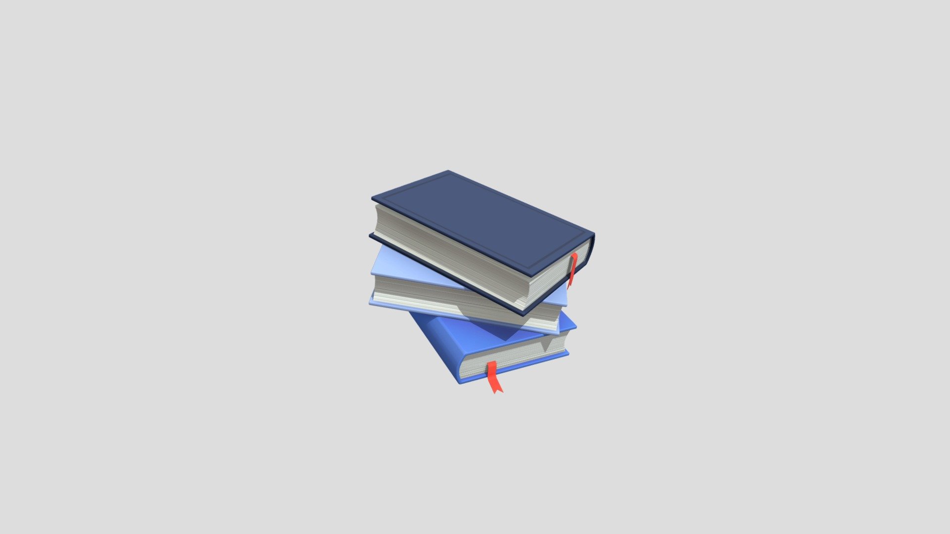 cartoon 3d BOOKS - Download Free 3D model by Skill Artist (@SkillArtist ...