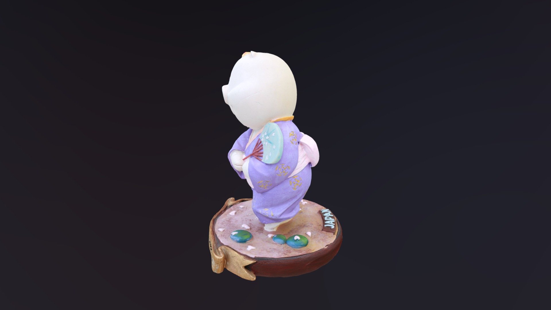 Japanese Figure in Clay - Download Free 3D model by Herrick Chow ...