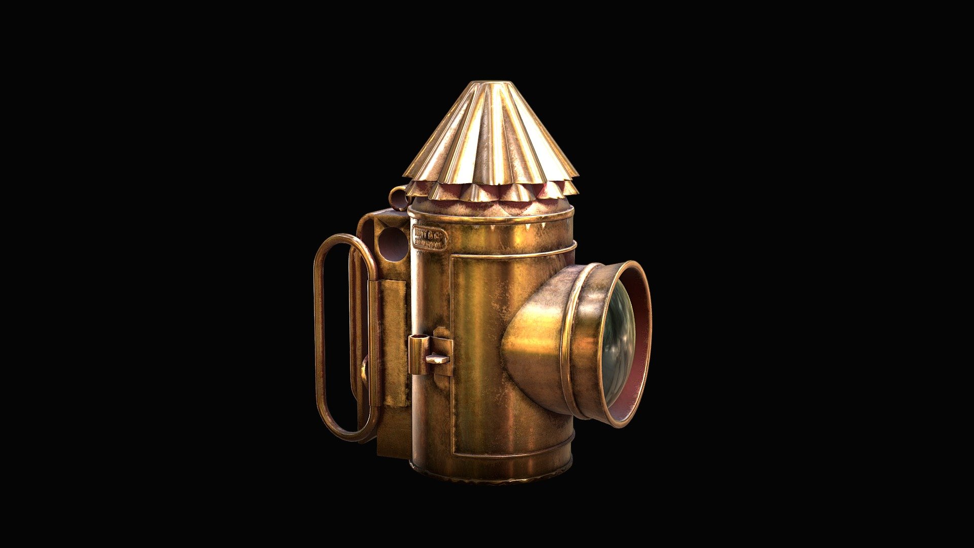 Police lantern (Victorian) - Download Free 3D model by Andy Woodhead ...