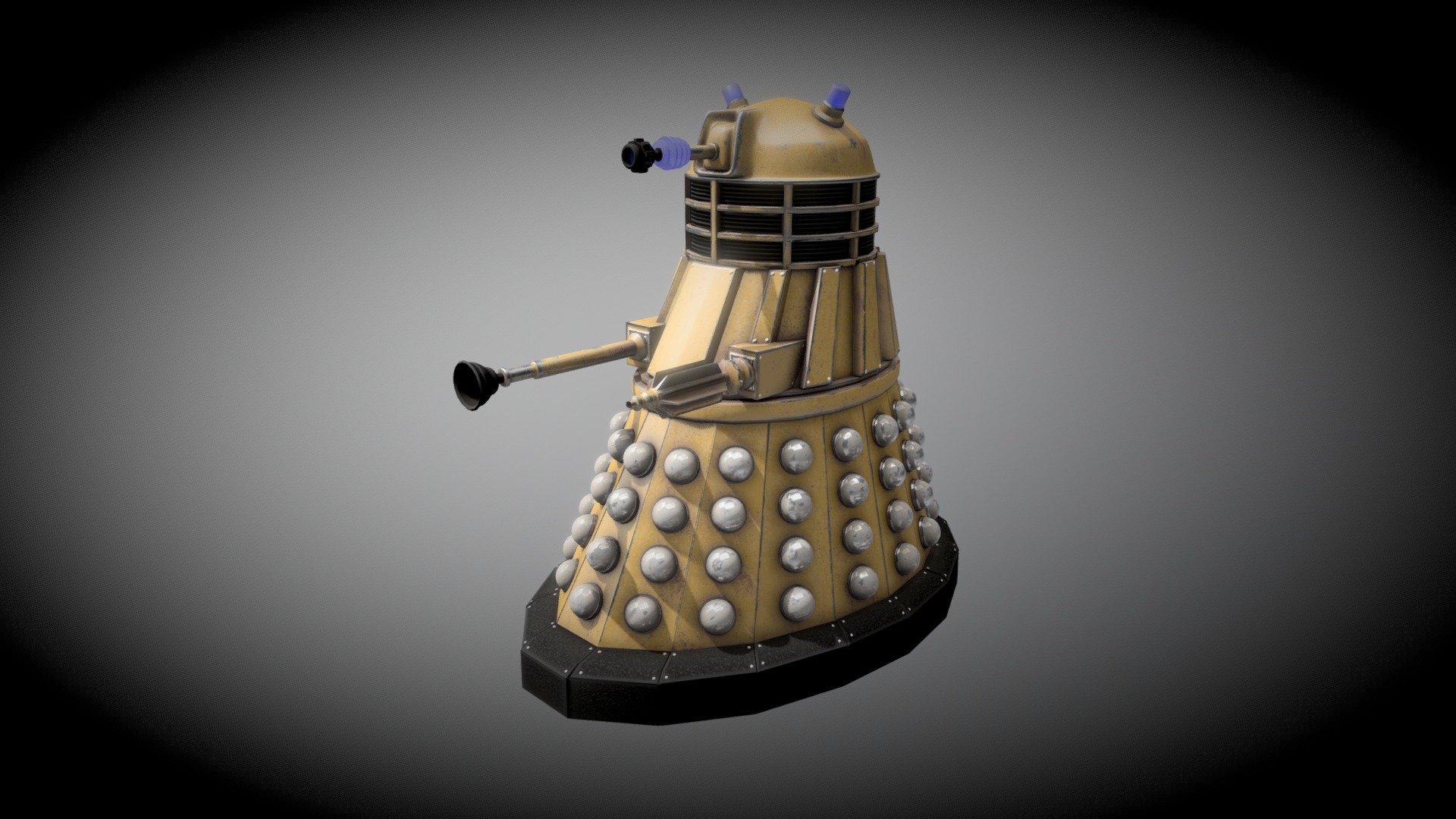Dr Who Dalek - Download Free 3D model by ShaunTWilliams [7466e9e ...
