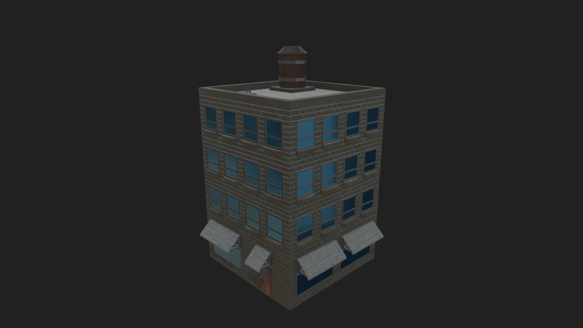 Industrial Store Corner - 3D model by JusticeEdwards [7468252] - Sketchfab