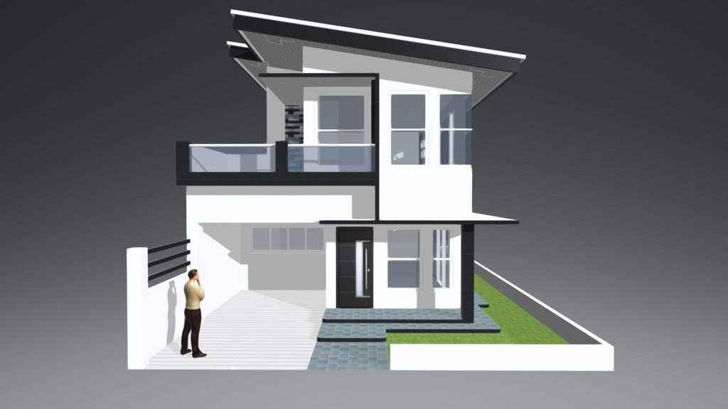 Larry House - Concept - 3D model by L.Gueco Designs (@pixelplusmedia ...