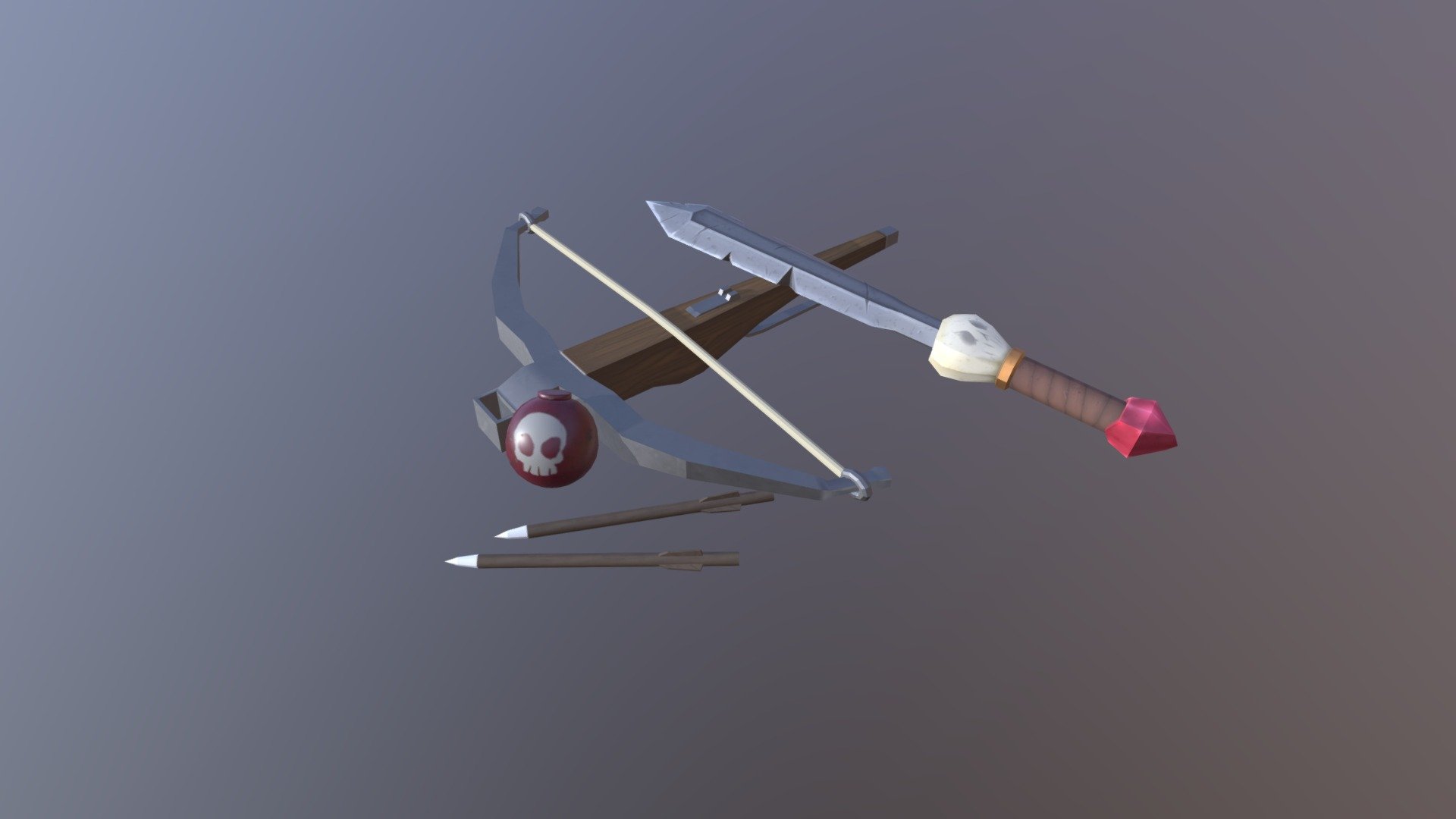 Weaponry - 3D model by pfreund [7469fb5] - Sketchfab