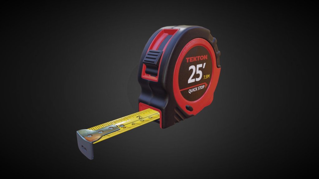 Measuring Tape - 3D model by Markel Carter (@MarkelCarter) [746a734 ...