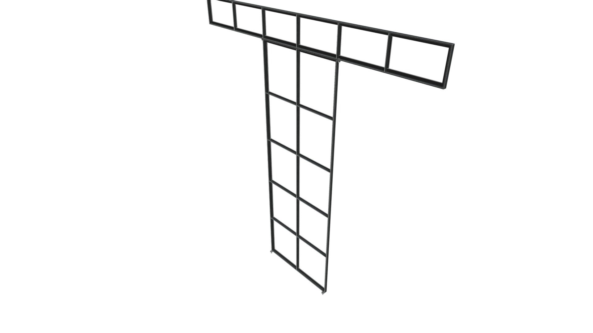 Steel Window - 3D model by kirkegaard [746acf8] - Sketchfab