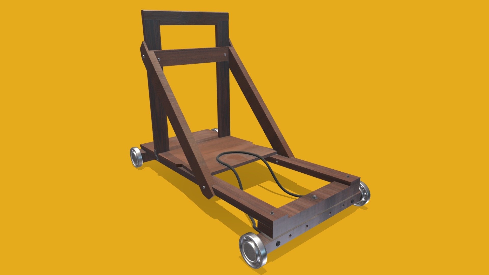 Trolley - cart with ball bearings - Buy Royalty Free 3D model by We3Do ...