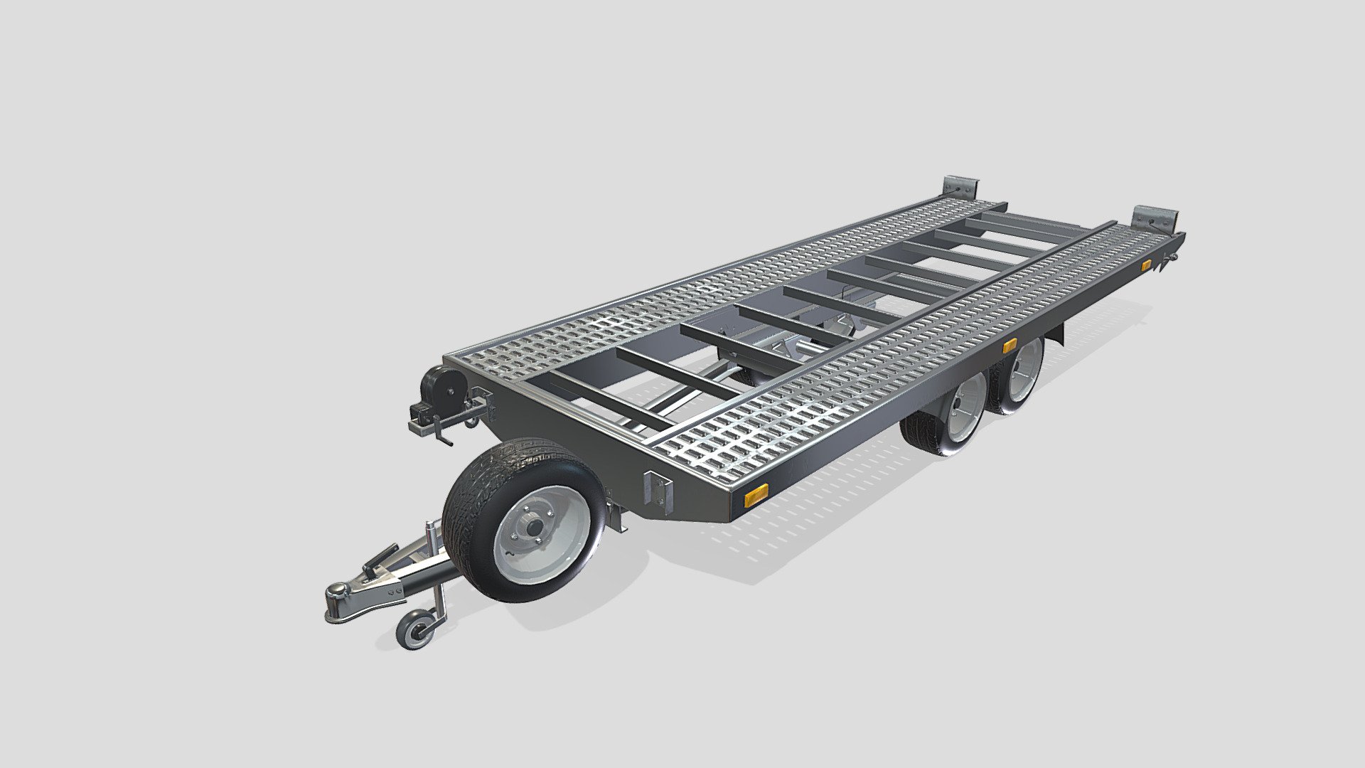 Car Trailer v1 - Buy Royalty Free 3D model by dragosburian [746bb07 ...