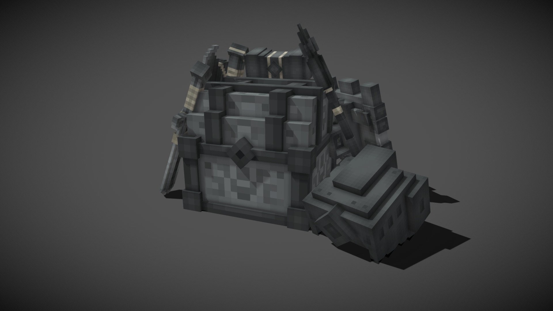 Stone - 3D model by Mr.Cat (@MoneYPE) [746c727] - Sketchfab