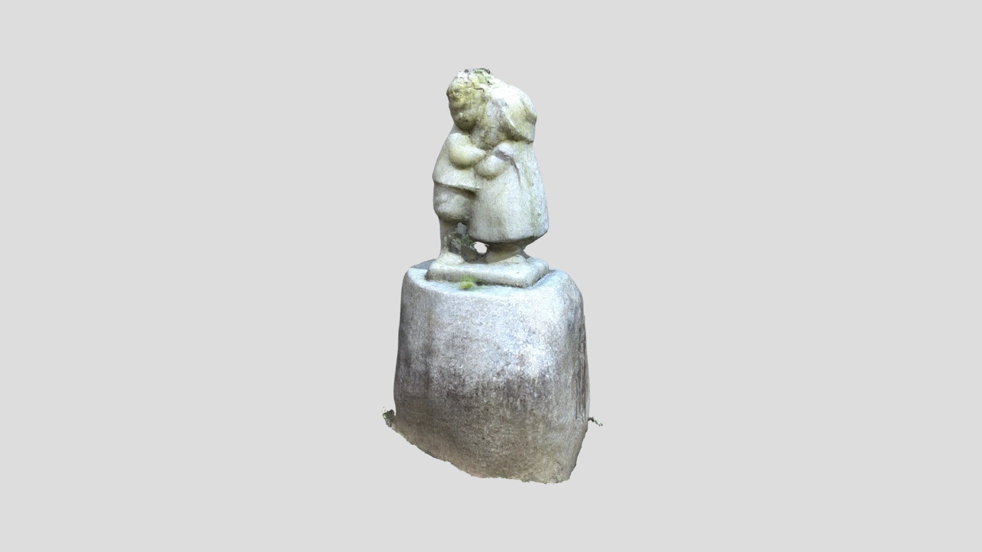 stone statue in the park - Download Free 3D model by umez|FabLabKN ...