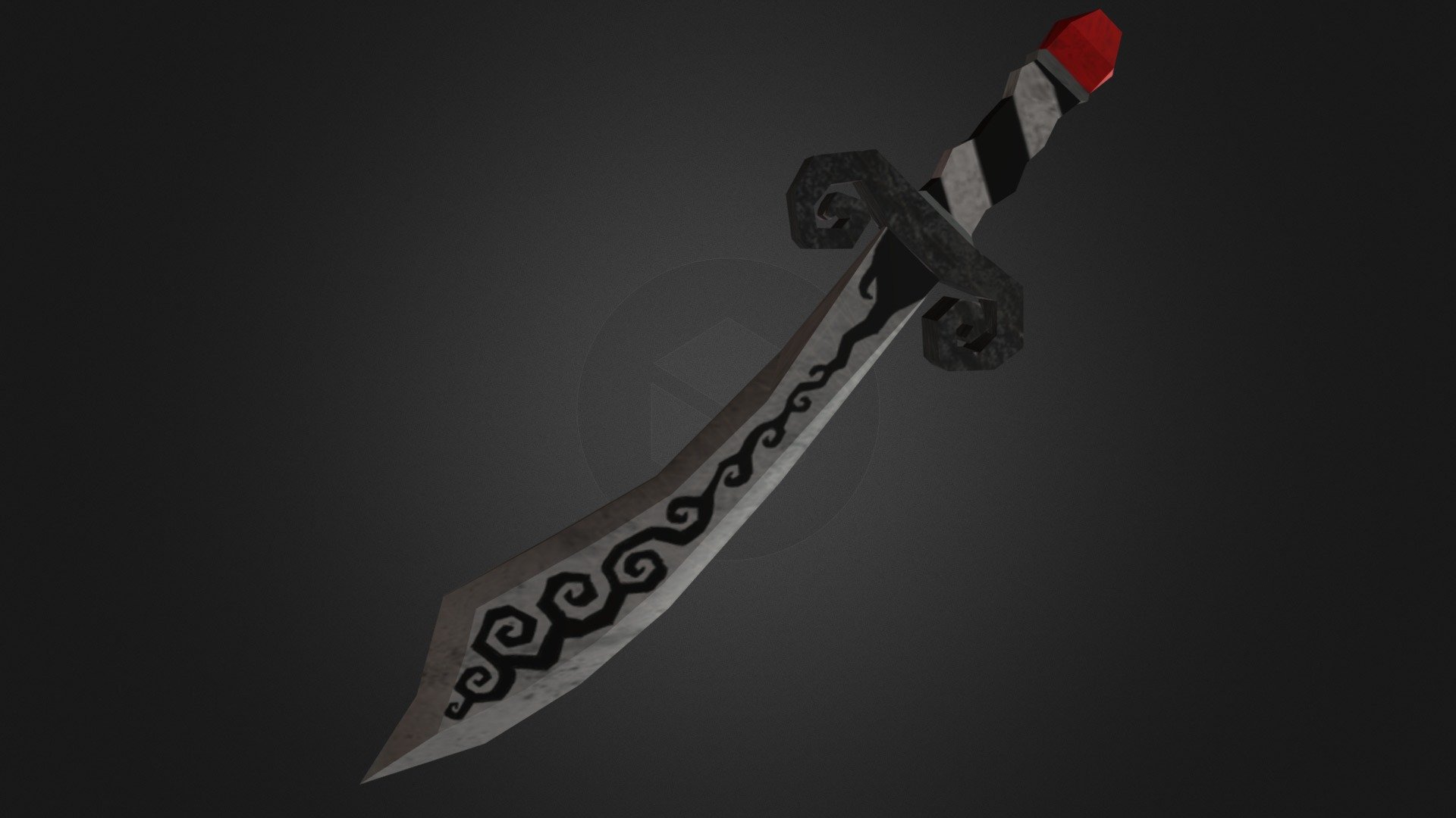 Fancy Sword - 3D model by Tamaradrawings (@TamaraVerbeek) [746e187 ...