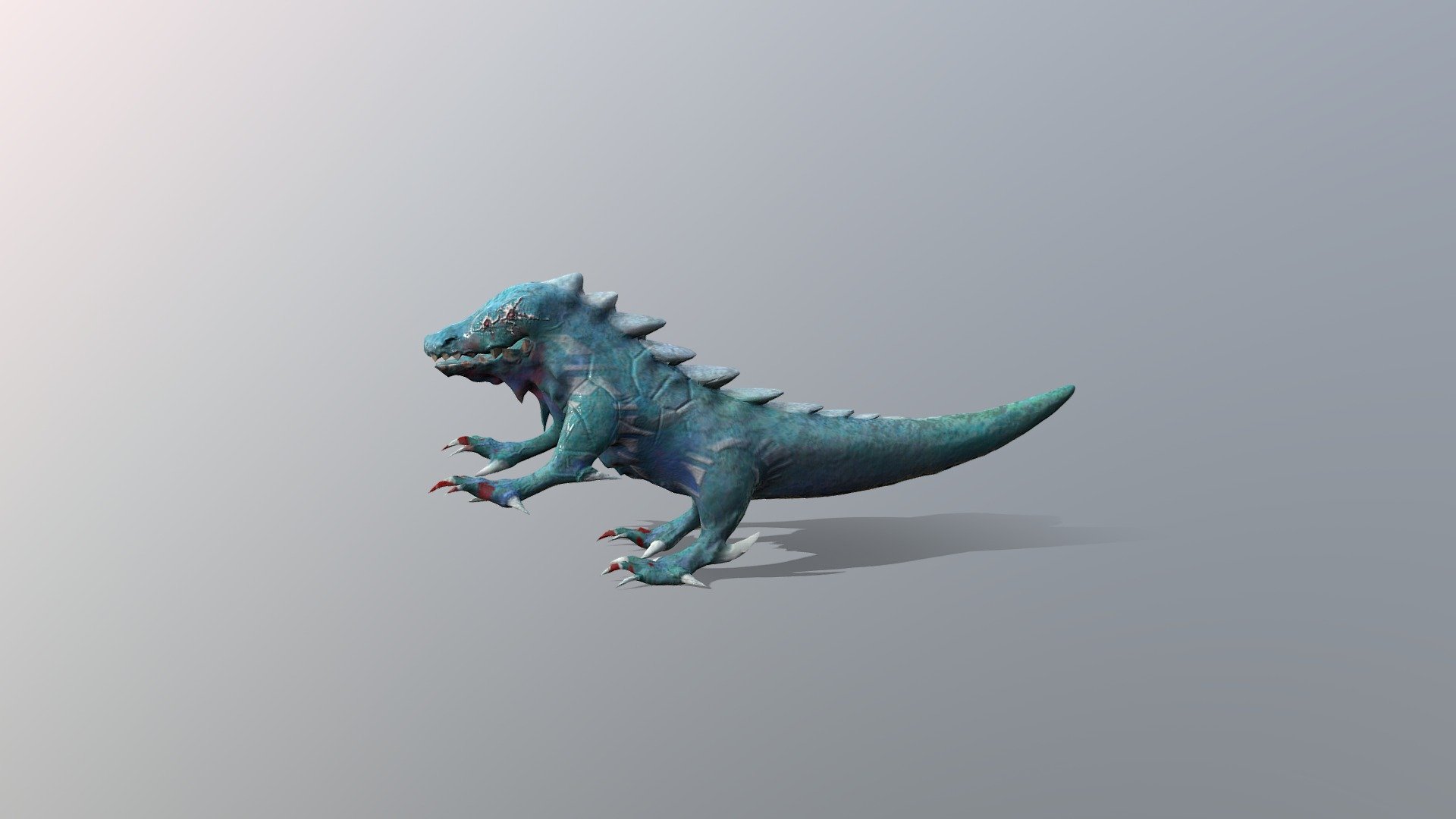 Merged_Dragon lizard2 - 3D model by unisonleague [746e978] - Sketchfab